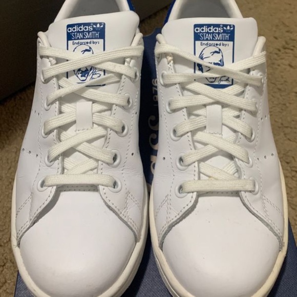 adidas | Shoes | Adidas Blue Stan Smith Sneakers | Poshmark